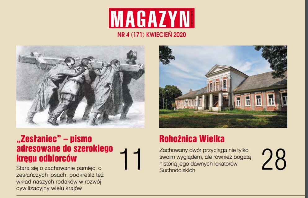 Ukazał się 4/2020 nr miesięcznika “MAGAZYN POLSKI” – Fundacja Wolność i ...